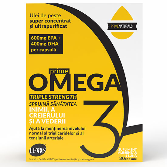 Prime Omega 3, 30 capsule - Prime Omega 3